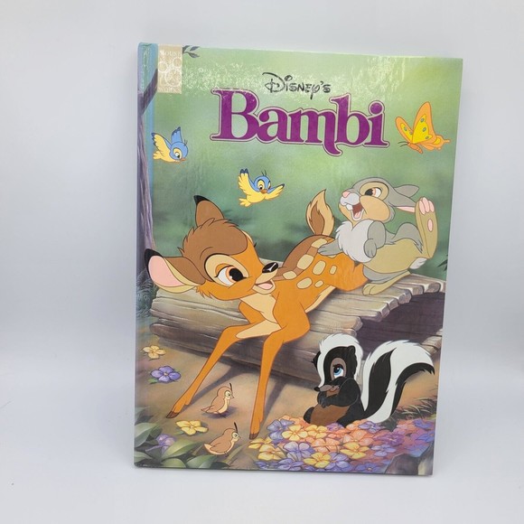 Other | Disneys Bambi 1996 Hardcover Book Mouse Works Classic Storybook ...